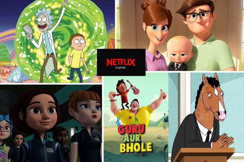 Top 5 netflix animated show - Moople-Institute of Animation Design