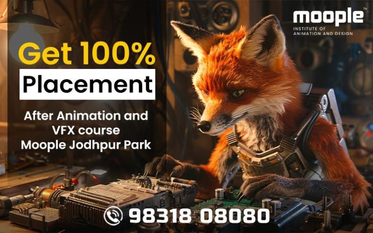 Secure a Placement Animation VFX Courses Moople Jodhpur Park